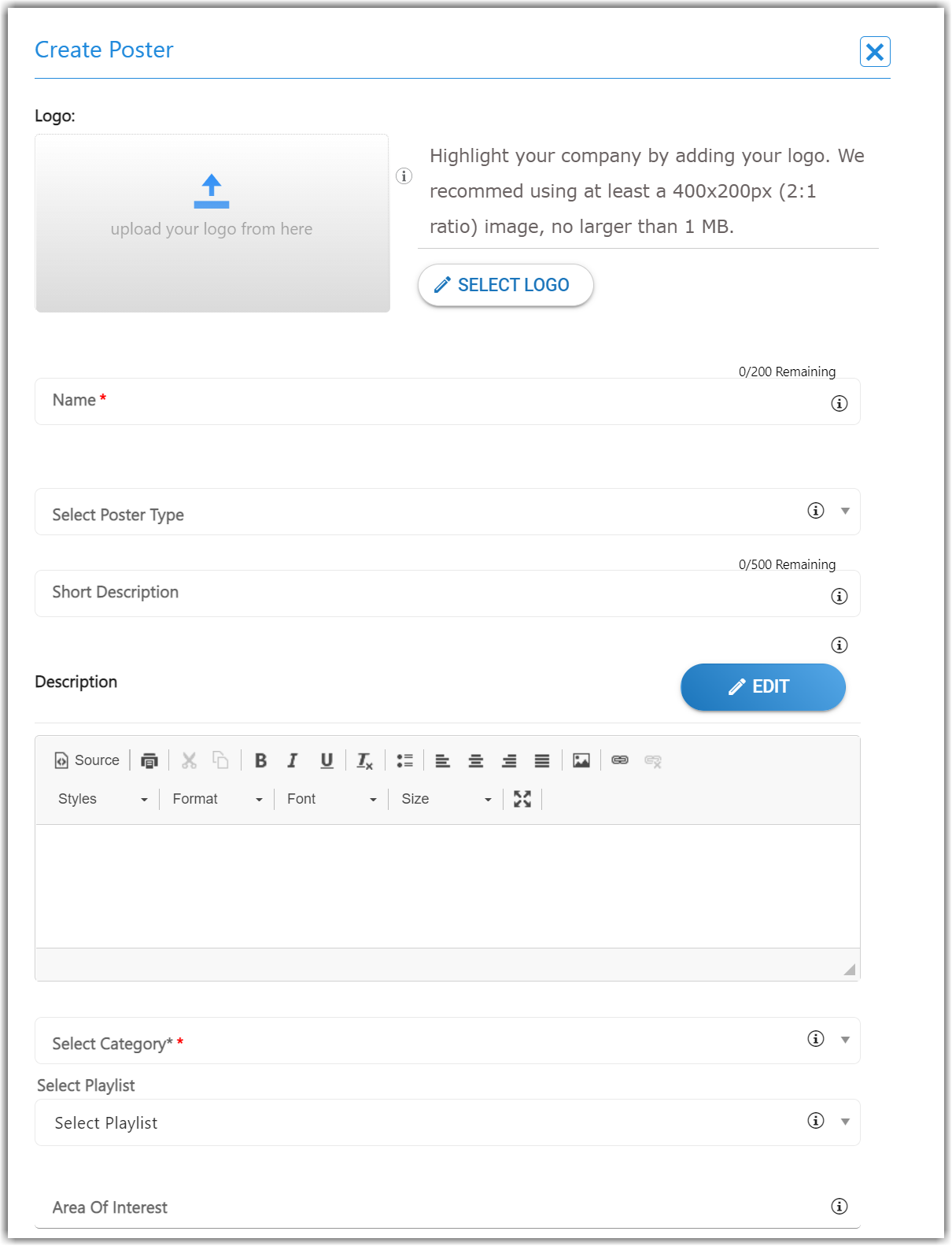 How Do I Edit Poster Settings Social27